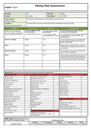 Risk assessment | PDF