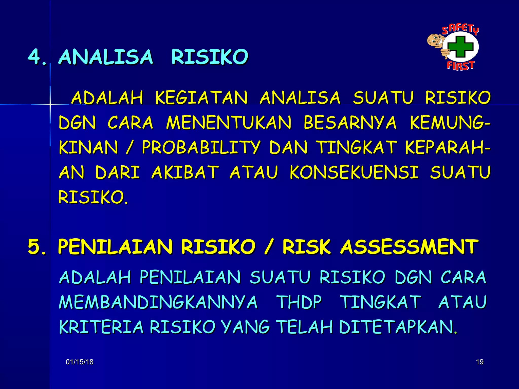Risk assessment | PPT