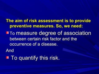 Risk assessment | PPT