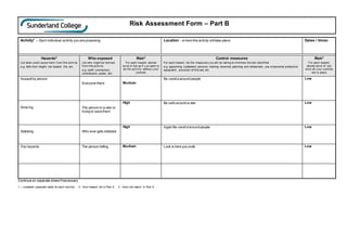 Risk assessment | PDF