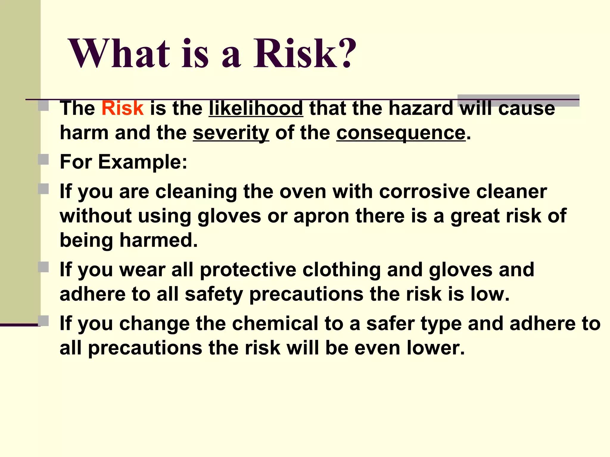 Risk assessment | PPT