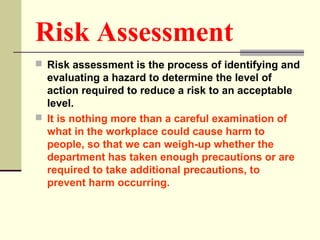 Risk assessment | PPT
