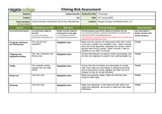 Risk assessment | PPT