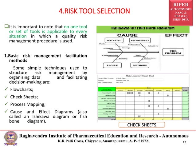 RISK ASSESSMENTS (QMS) | PPTX | Pharmaceutical Industry | Industries