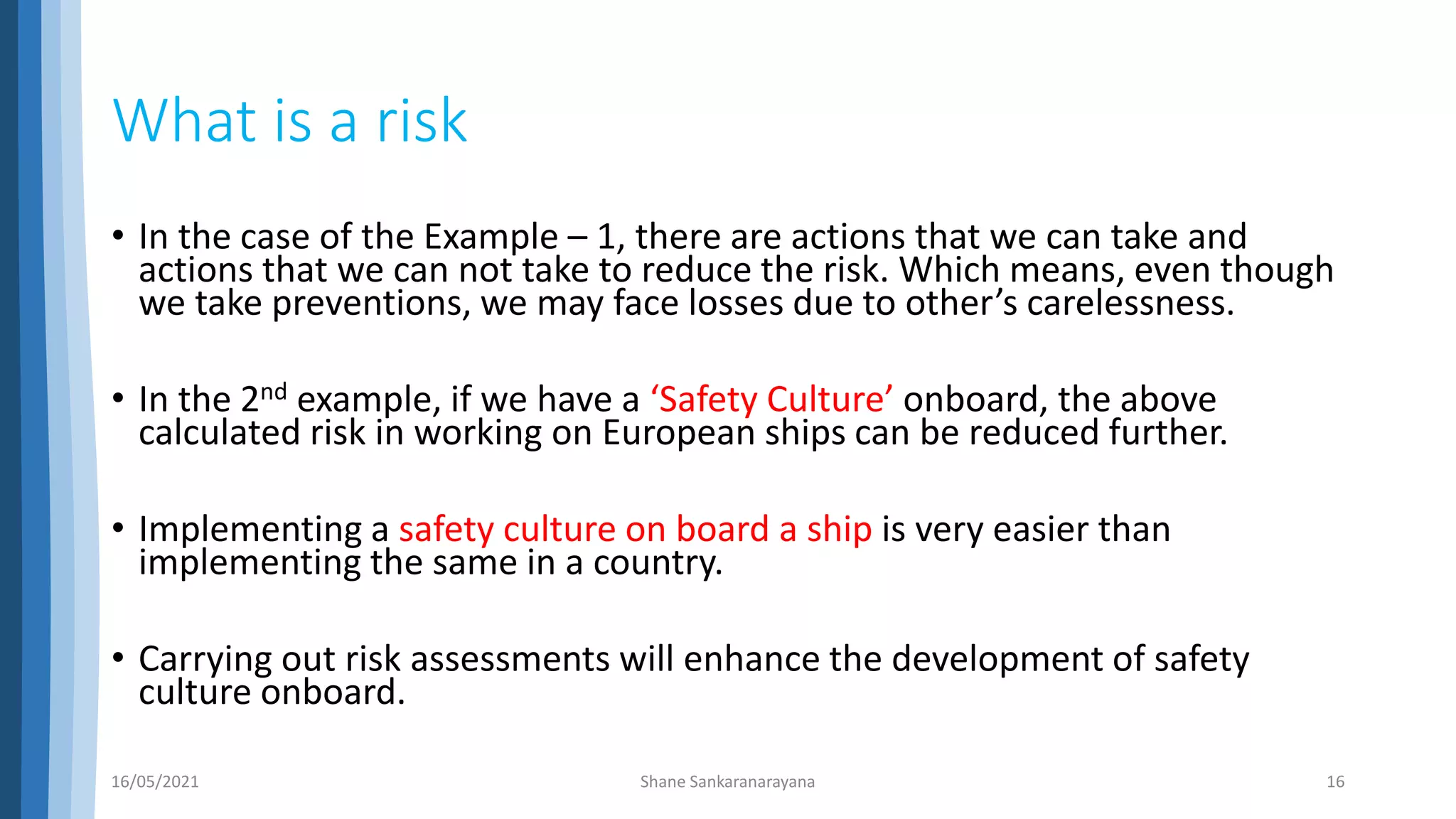 Risk assessment for junior officers onboard merchant ships | PDF