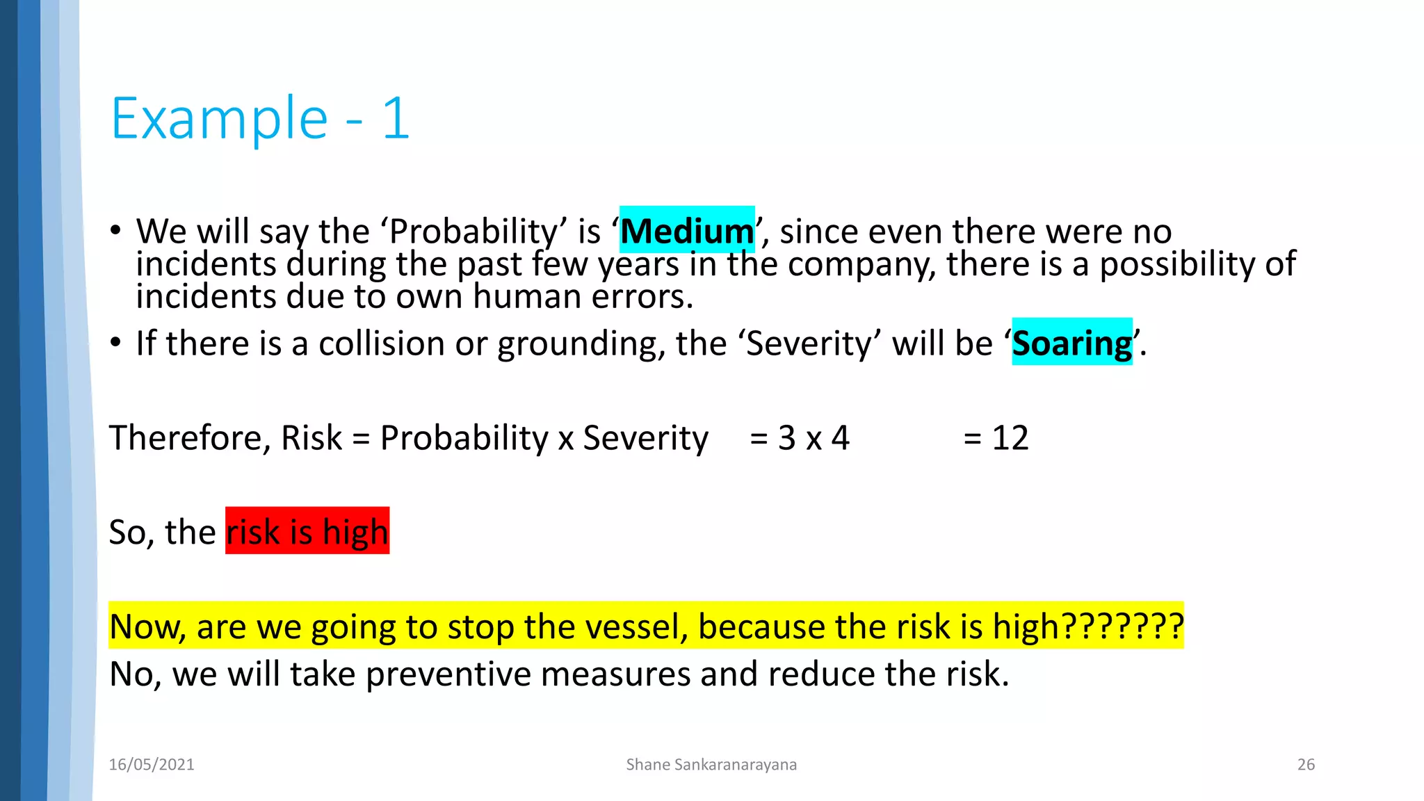 Risk assessment for junior officers onboard merchant ships | PDF