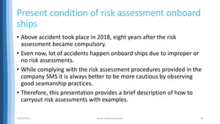 Risk assessment for junior officers onboard merchant ships | PDF