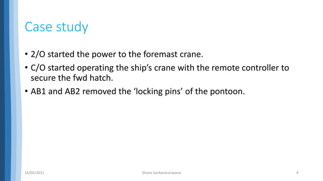 Risk assessment for junior officers onboard merchant ships | PDF
