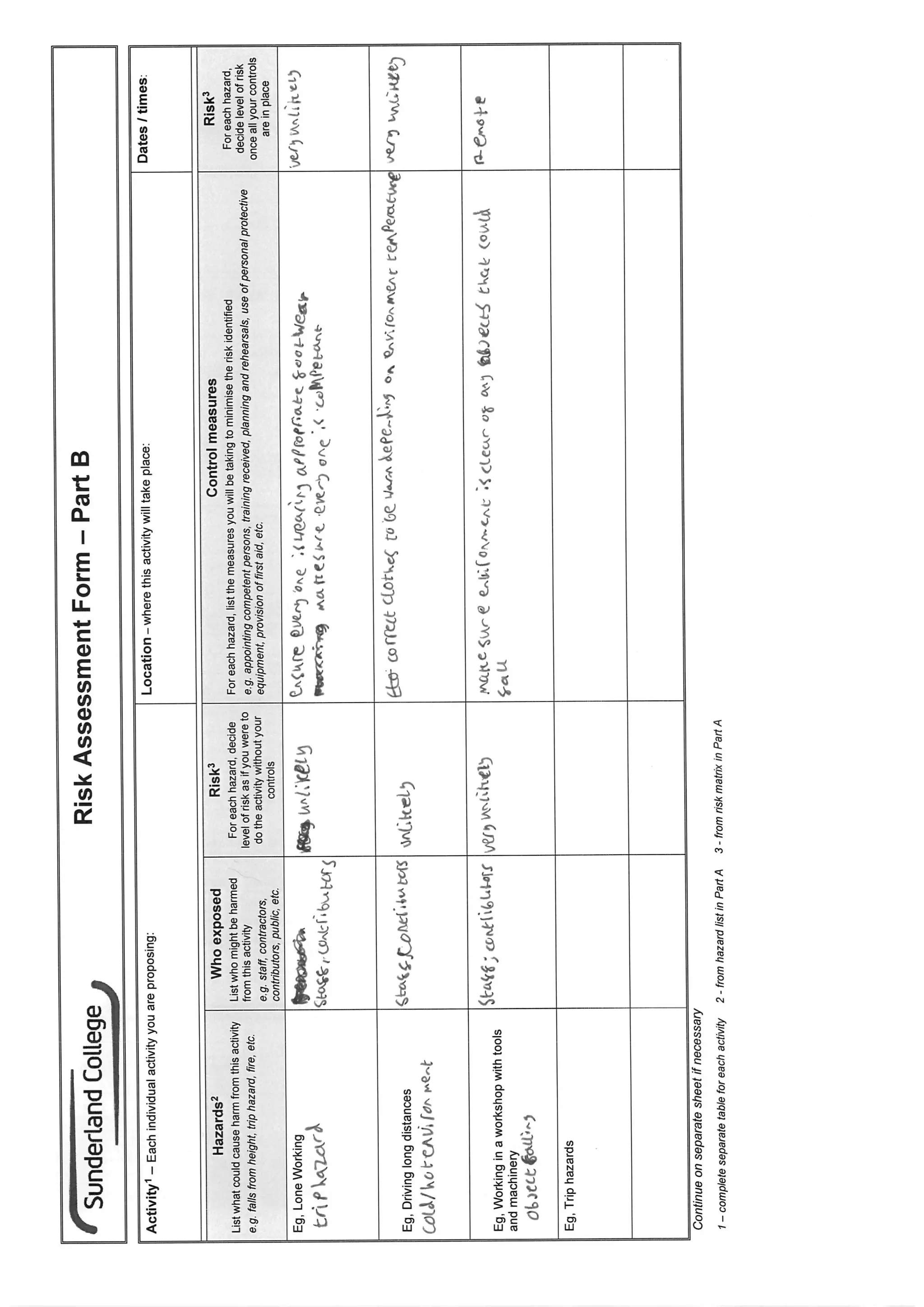 Risk assessment | PDF