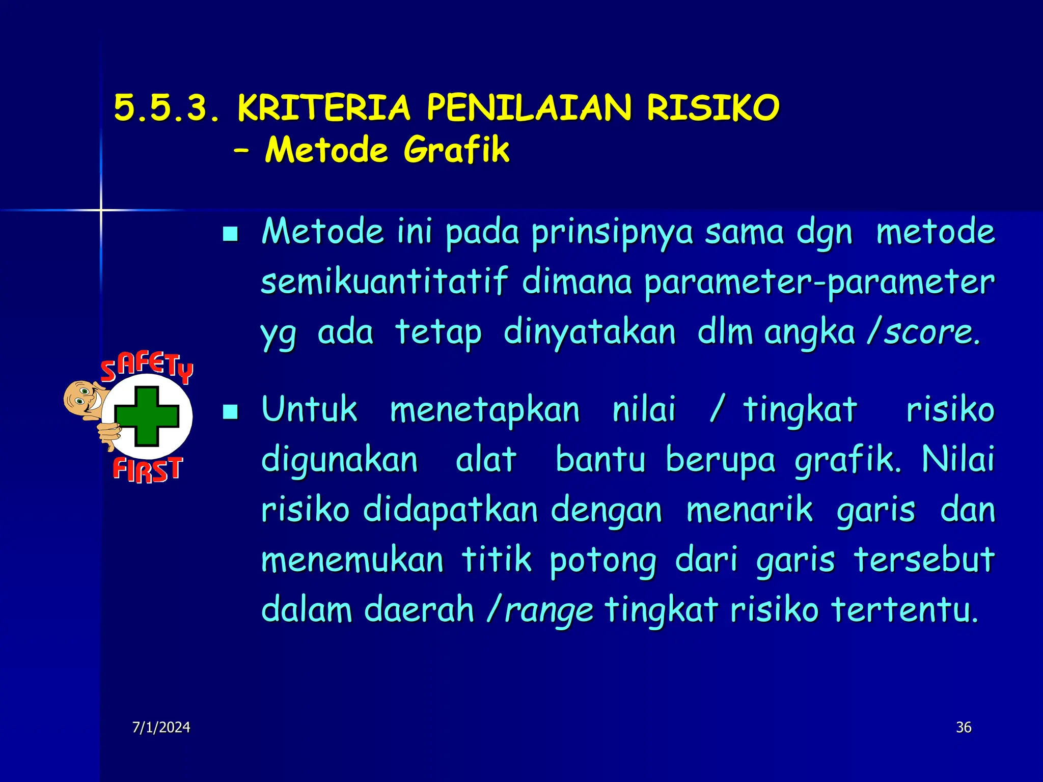 RISK ASSESMENT (ANALISA RESIKO) DI LAPANGAN | PPT