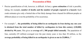 Risk Assessment of Disasters and Hazards.pptx