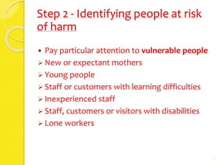 Risk assessment | PPTX | Medical Health