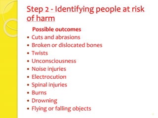 Risk assessment | PPTX | Medical Health