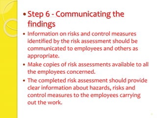 Risk assessment | PPTX | Medical Health