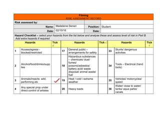 Risk Assessment | PPT