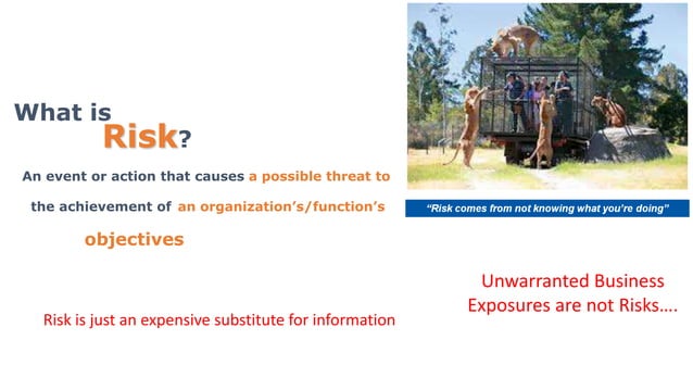 Risk assessment and internal controls - Internal Audit | PPTX