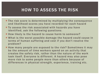 Risk assessment and management | PPTX