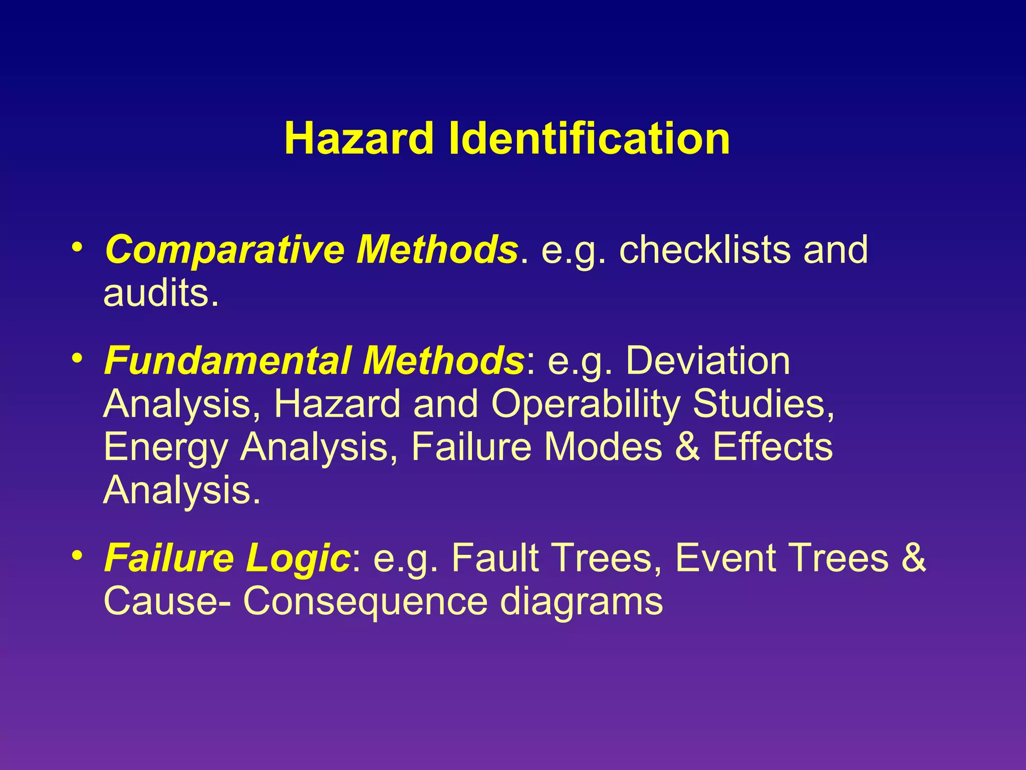 Risk assessment and management | PPT