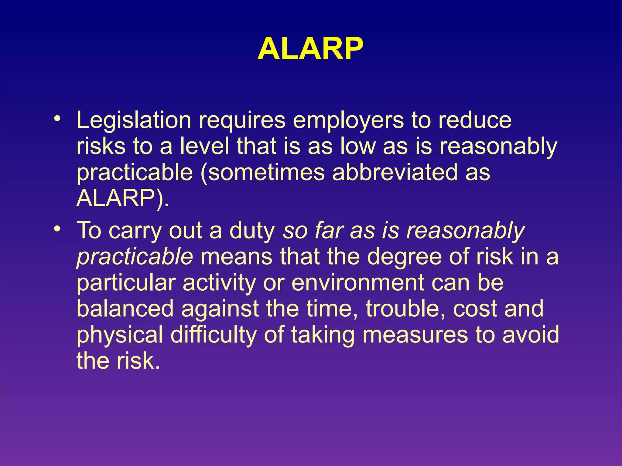 Risk assessment and management | PPT