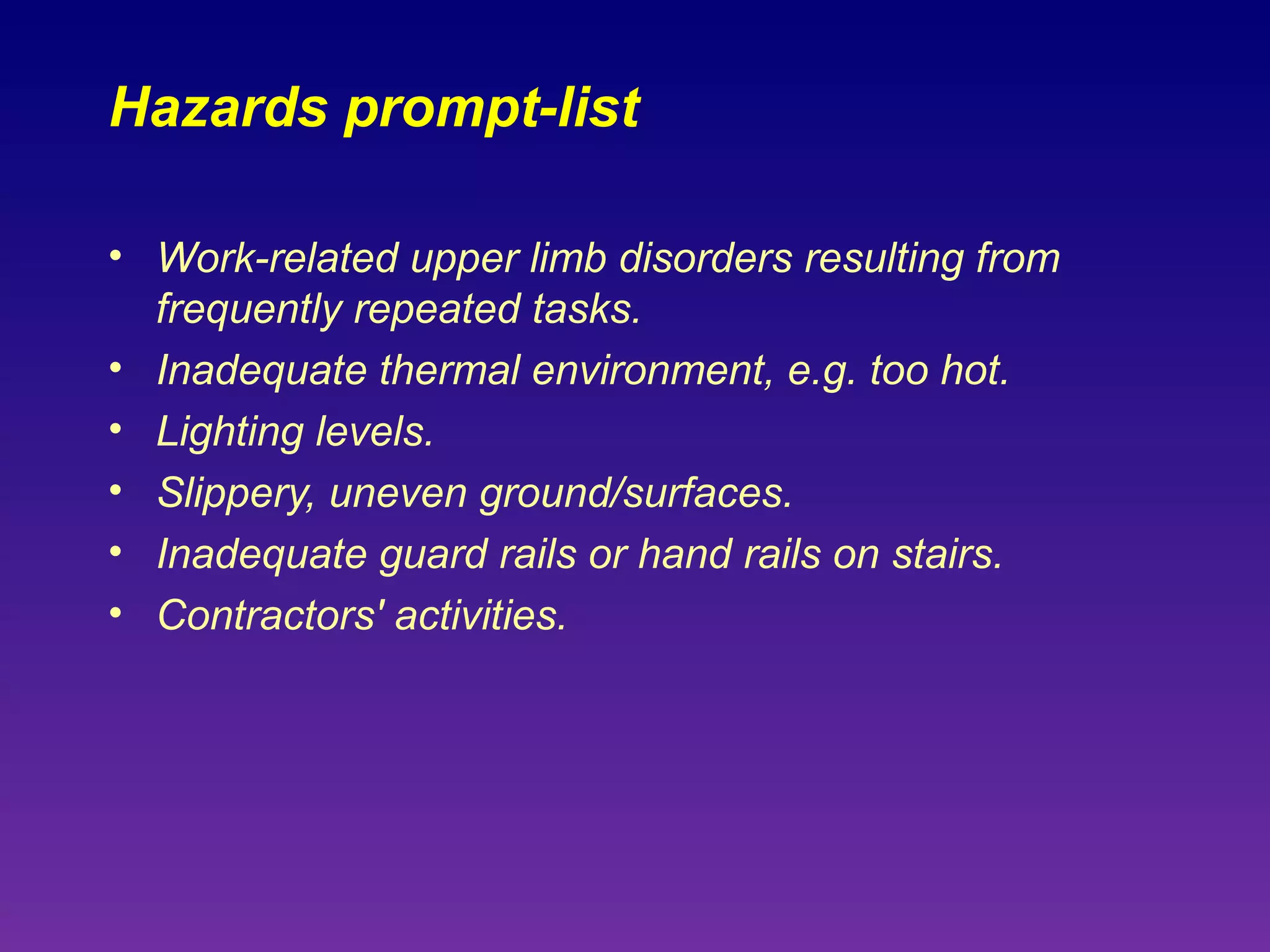 Risk assessment and management | PPT