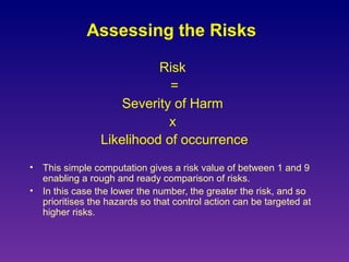 Risk assessment and management | PPT