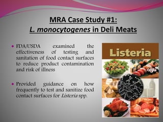 Risk assessment and management during food preparation | PPTX