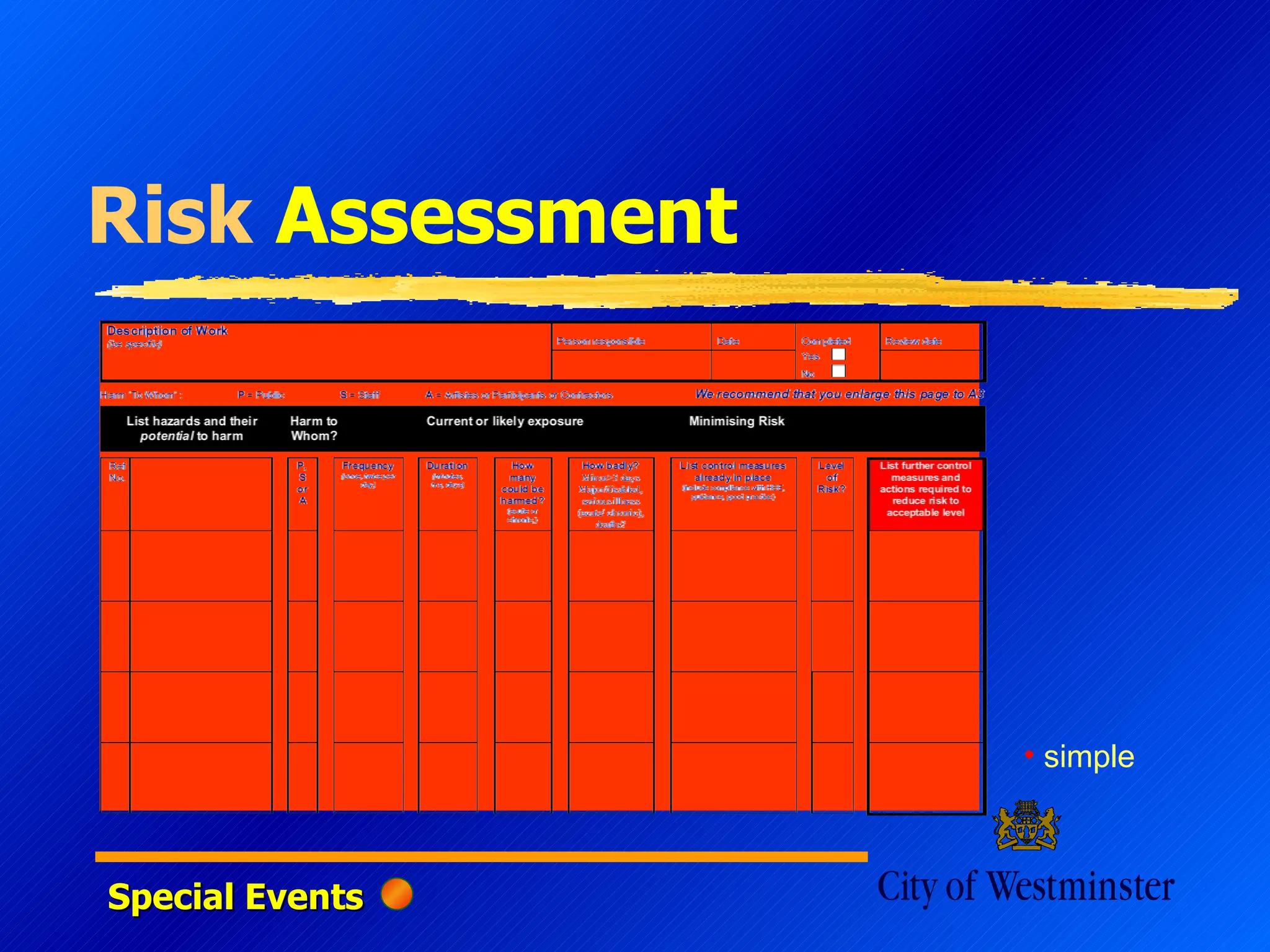 Why Risk Assessment Isn\’t Assurance of Safety | PPT