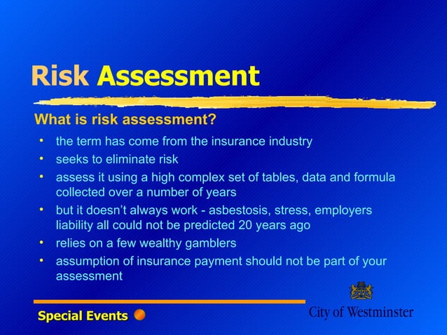 Why Risk Assessment Isn\’t Assurance of Safety | PPT | Auto Insurance ...