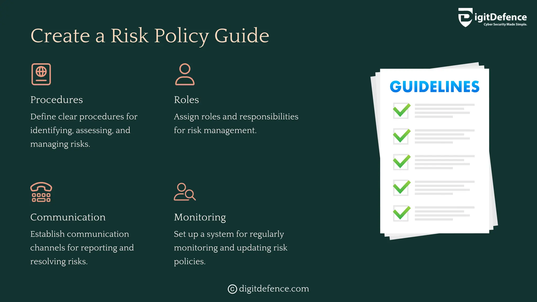 Risk Assessment Checklist for Small Business Owners - DigitDefence | PDF
