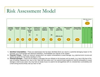 Risk Assessment Clause 4 | PDF