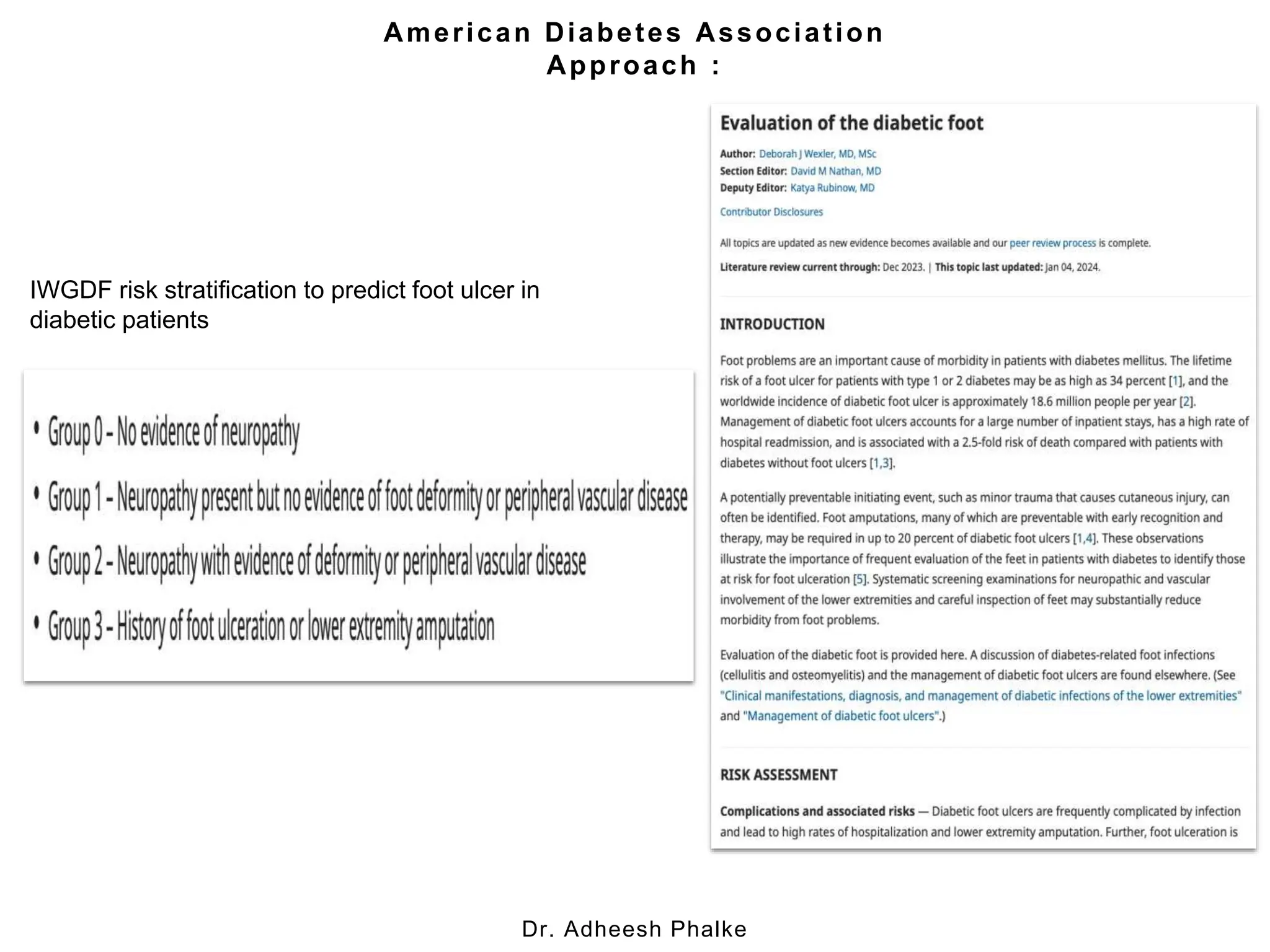 Risk Assessment and Stratification Diabetic Foot.pptx