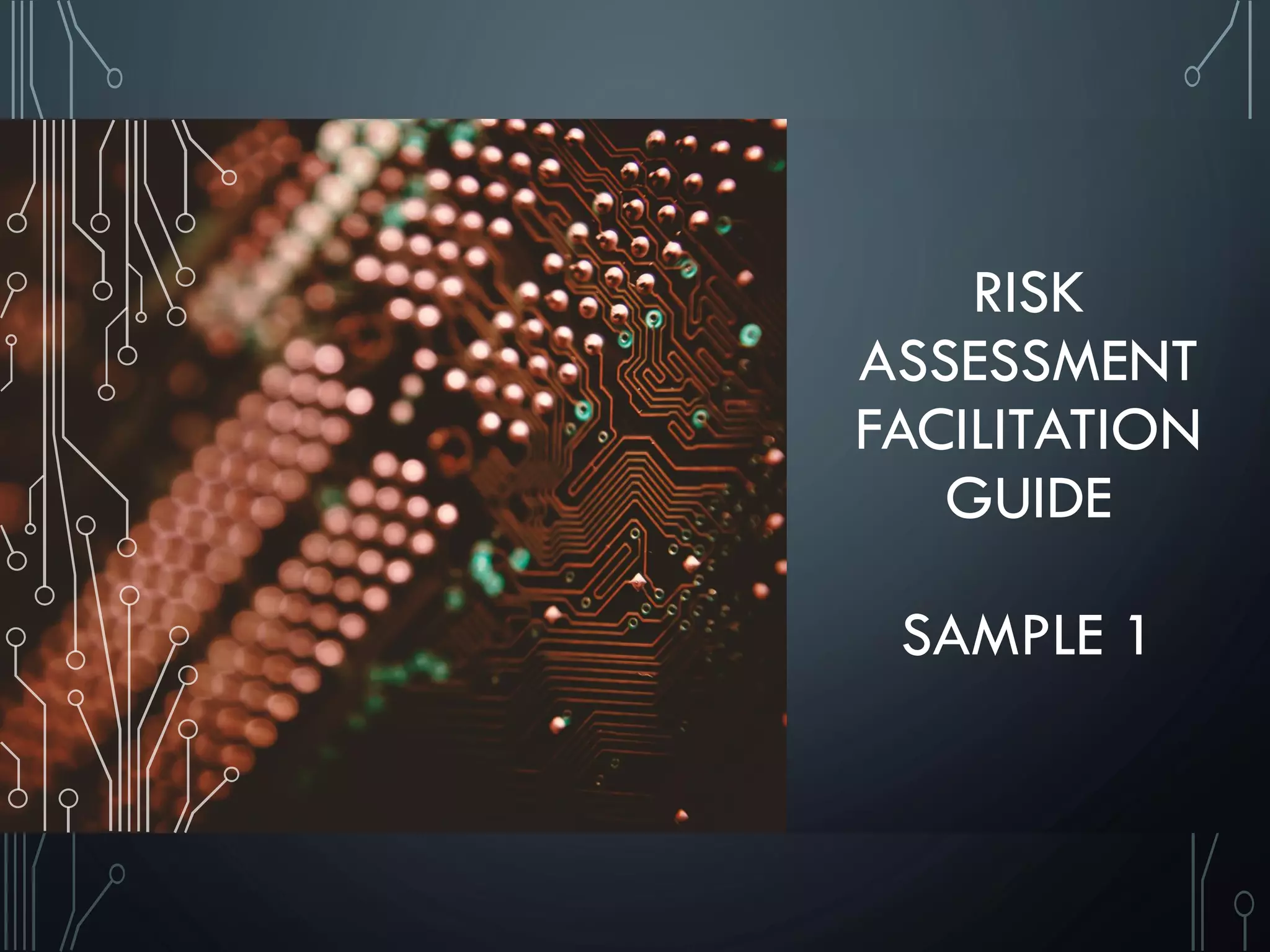 Risk assessment facilitation guide | PPT