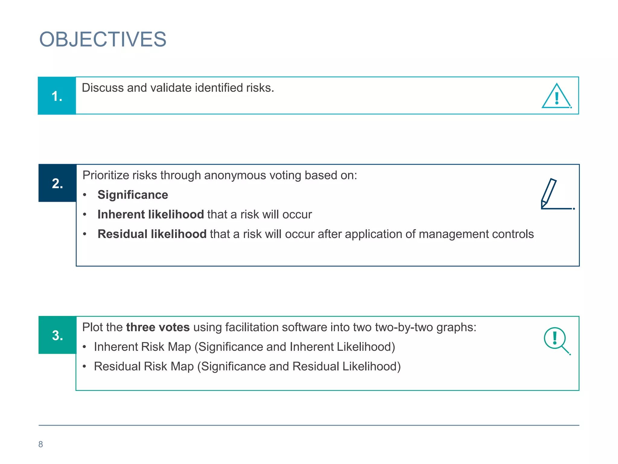 Risk assessment facilitation guide | PPT