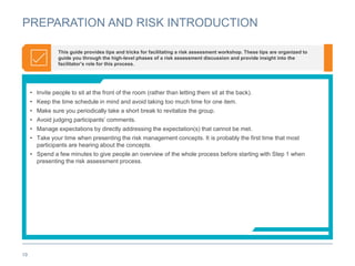 Risk assessment facilitation guide | PDF