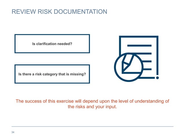 Risk assessment facilitation guide | PPT