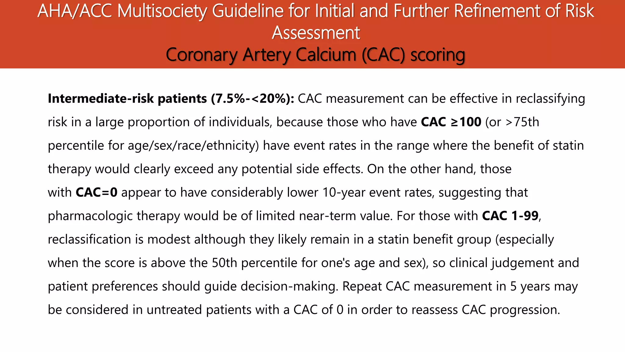 Risk assessment for cardiovascular disease prevention | PDF