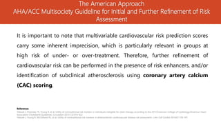Risk assessment for cardiovascular disease prevention | PDF
