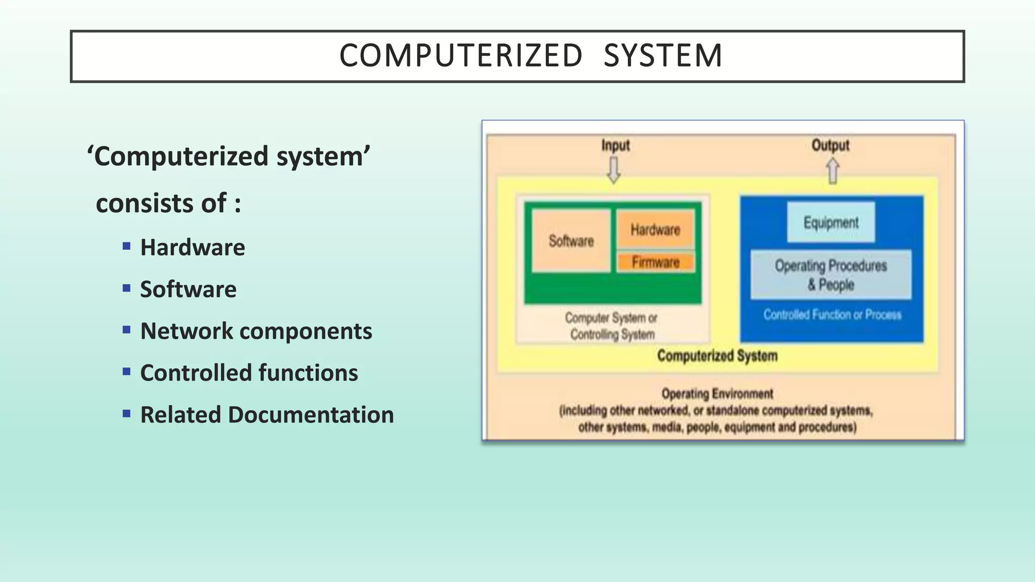 Risk Assessment For Computer System Validation Pptx Operating Systems Computer Software