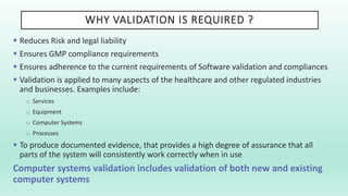 Risk assessment for computer system validation | PPTX