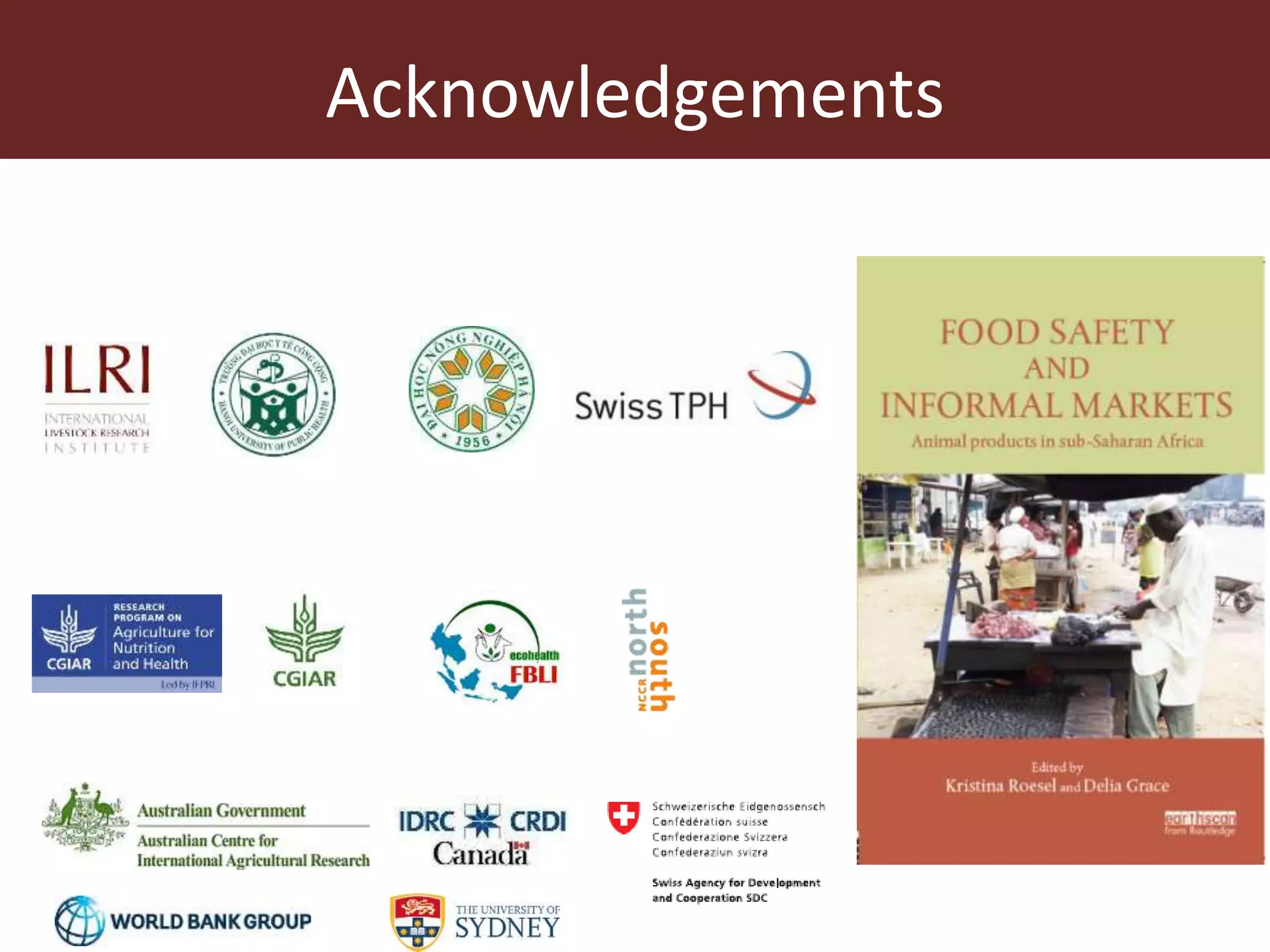 Risk assessment for food safety | PPTX