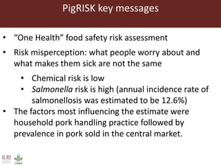 Risk assessment for food safety | PPTX