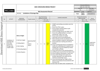 Risk Assessment For Installation of Drainage Pipes.pdf