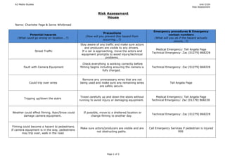 Risk assessment house | PPT