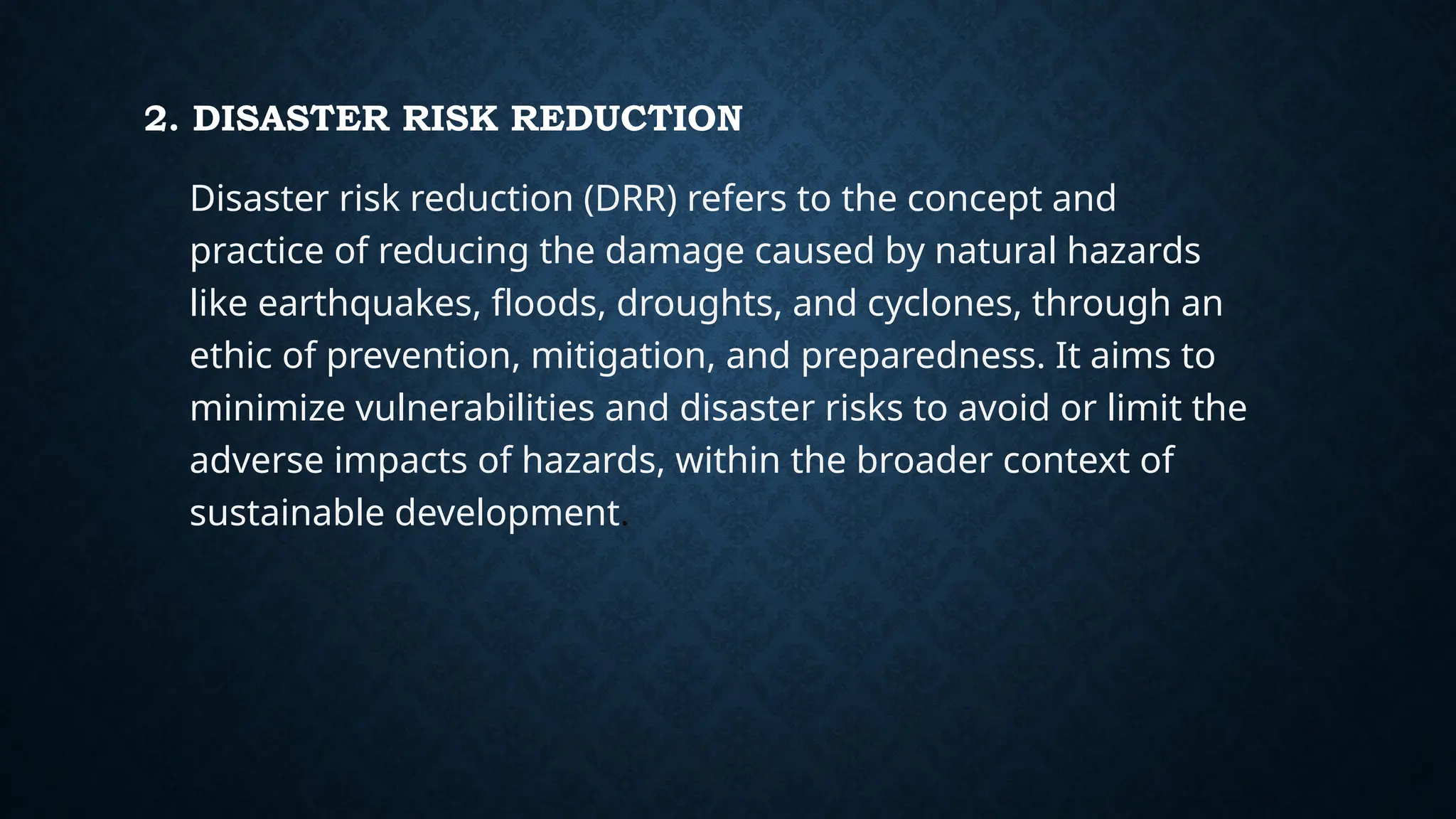 Risk assessment in disaster risk.pptcrucial process that involves ...