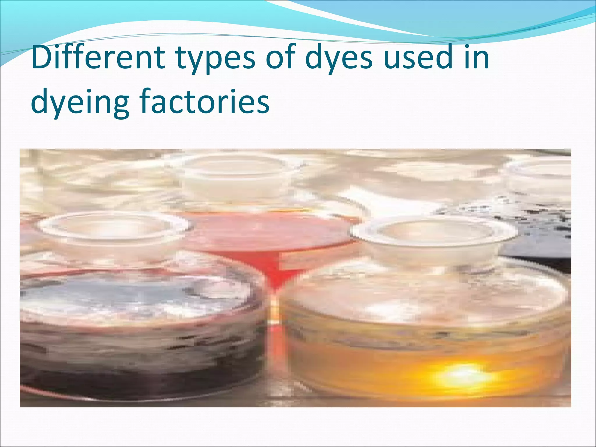 Risk assessment in dyeing final presentation/ Risk Assessment In Dyeing ...