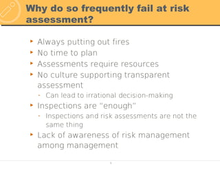 Introduction to Risk Assessment | PDF