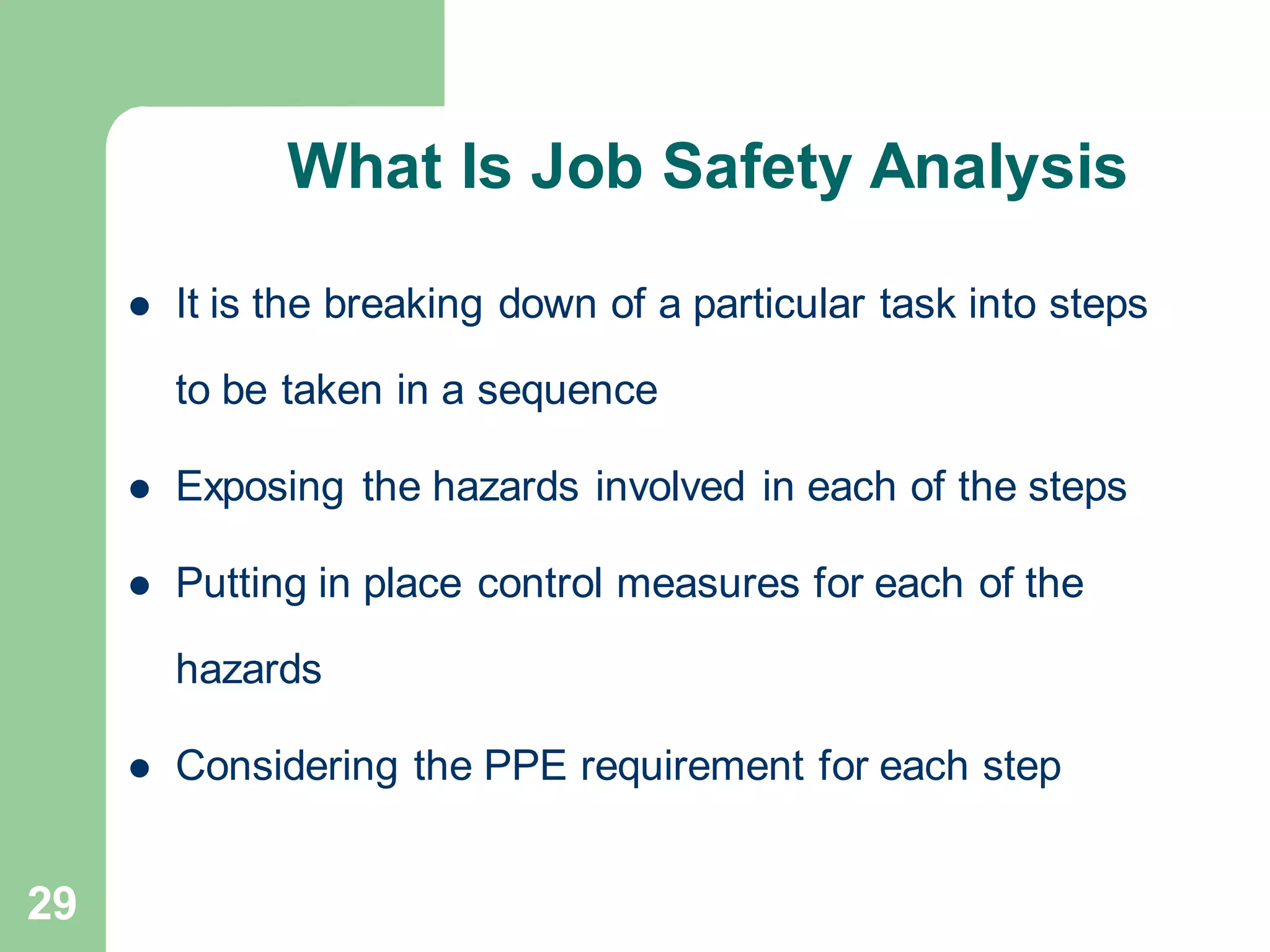 Risk Assessment & Job Safety Analysis | JSA | RA | PDF