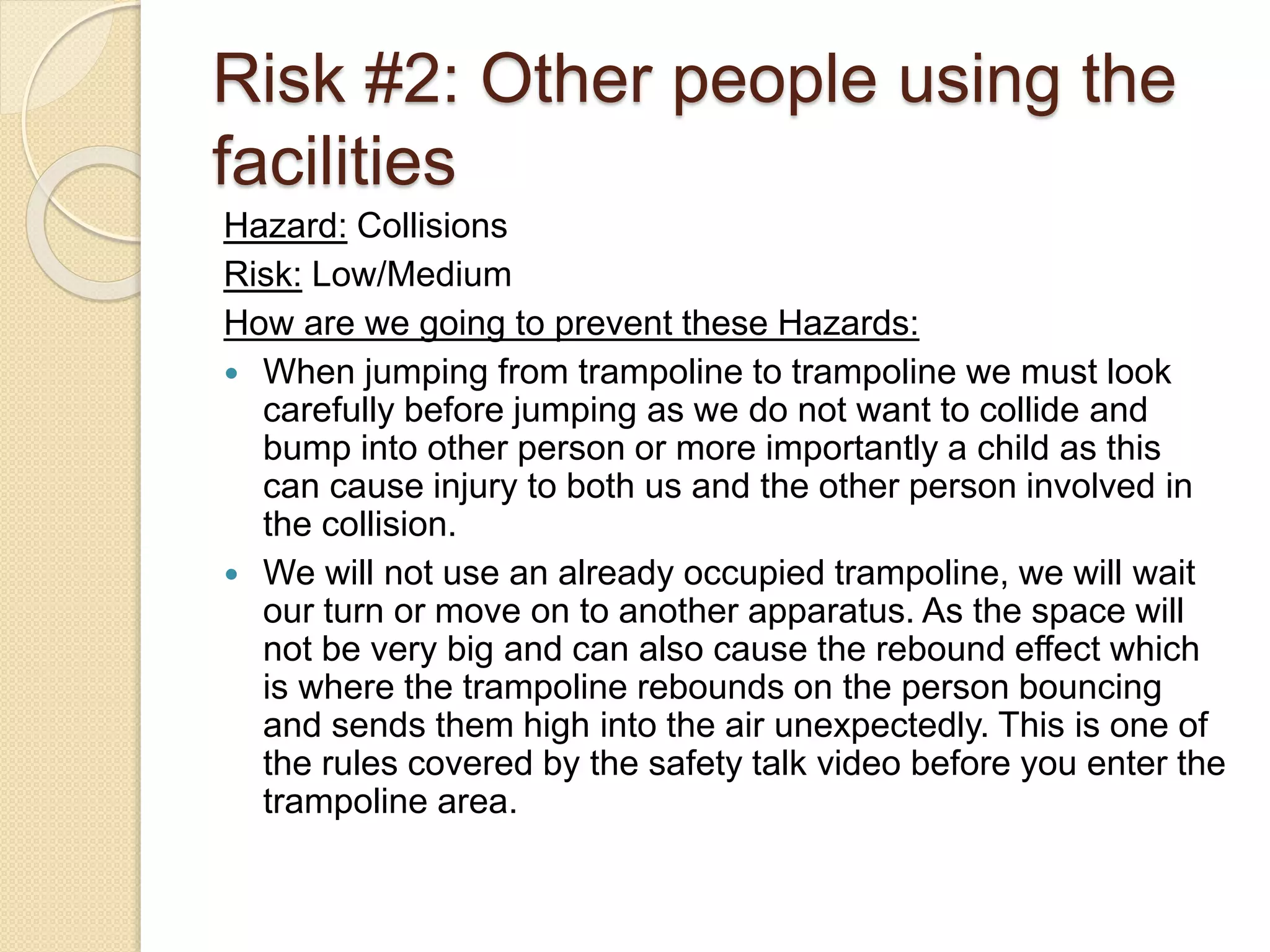 Risk assessment jump evolution | PPTX