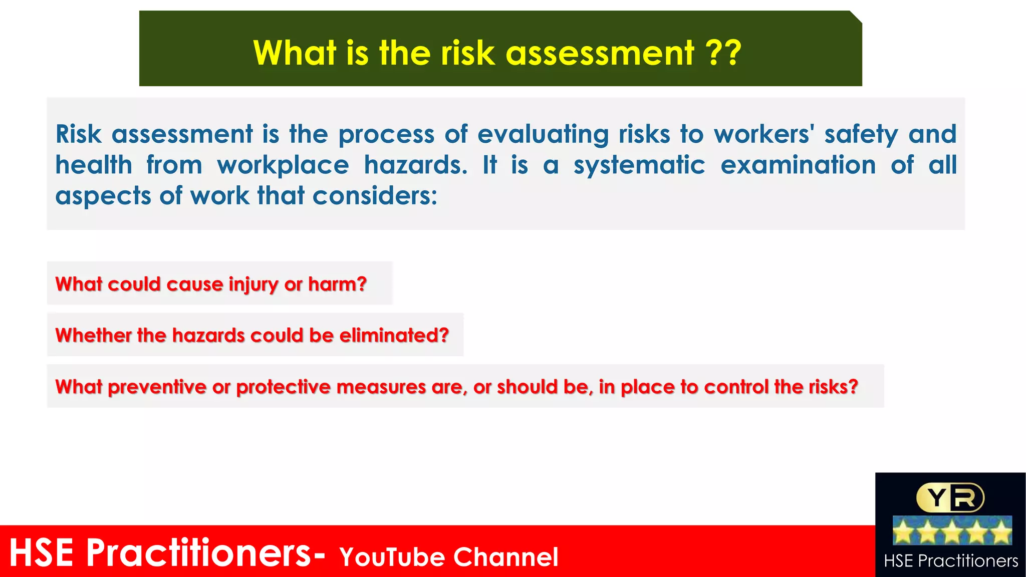 Risk Assessment Process / Tools and Techniques | PDF