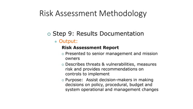 Risk assessment managment and risk based audit approach | PPTX